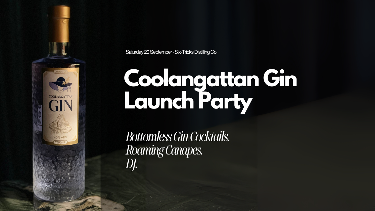 Coolangattan Gin Launch Party | Six-Tricks Distilling Co.